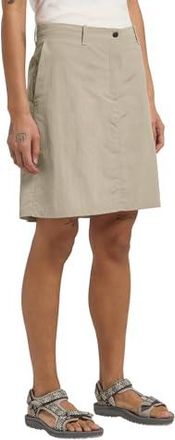 Jack Wolfskin Tihama Skort W Jupe-Short, Stone, 34 Femmes