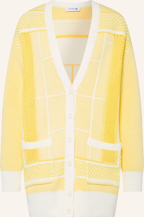 Lacoste Strickjacke gelb