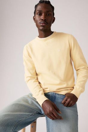 Levi's Lightweight Housemark Sweater - Homme - Jaune / Rutabaga Pique - 2XL