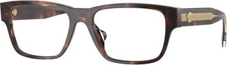 Versace Homme, Accessoires, Brun, Taille: 56 MM Ve3390U Optical Frame