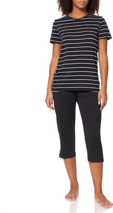 Schiesser Damen Zweiteiliger Schlafanzug 3/4 Lang