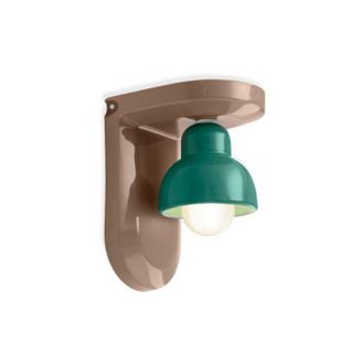 Ferroluce DECO BERIMBAU C2600, Keramik Wandleuchte, Ferroluce