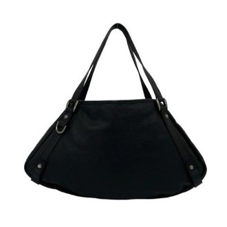 Gucci Pre-owned Leather Tote Bag - - Pre-owned - Damen - Schwarzk - ONE SIZE