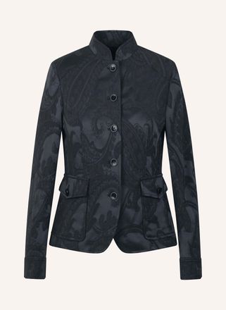 White Label Janker Jacquard Baumwoll Janker grau