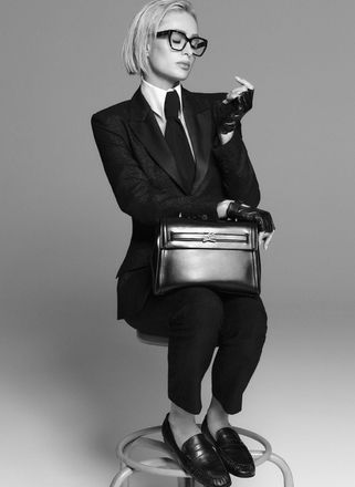 Karl Lagerfeld Krawatte weiss