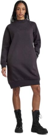 G-Star Damen Mock Raglan Sweat Kleid, Grau (Shadow D23917-D425-992), XXS