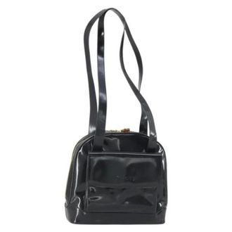 Gucci Sac bandouli&egrave;re en cuir Pre-owned - Femme - Pre-owned - Noir - Taille: ONE Size