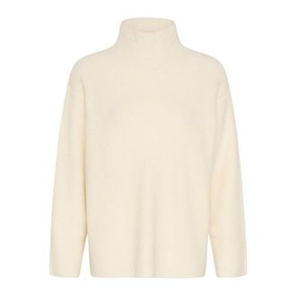 Inwear Col roul - Femme - Pulls - Beige - Taille: 44 FR