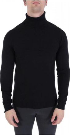 HUGO BOSS Homme, Pulls, Noir, Taille: XL Siso Rollneck