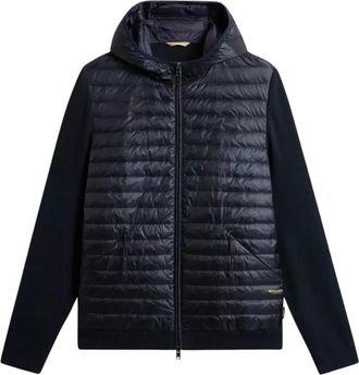 Woolrich Homme, Sport, Bleu, Taille: S Allen Hybrid Jacket