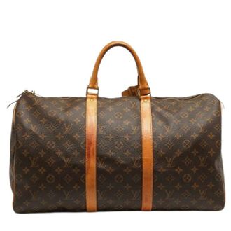 Louis Vuitton Pre-owned Weekender-Tasche aus beschichtetem Canvas - - Pre-owned - Damen - Braun - ONE SIZE