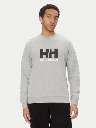 Helly Hansen Sweatshirt Logo Crew 30395 Grau Regular Fit
