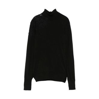 Ermanno Scervino Damen, Strickwaren, Schwarzk, 2XSGr&ouml;&szlig;e