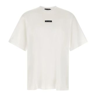 Dolce & Gabbana Baumwoll-T-Shirt - - Tops - Herren - Wei&szlig; - 2XL