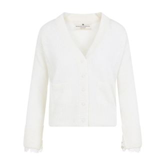 Ermanno Scervino Cardigan - - Knitwear - Damen - Wei&szlig; - XS