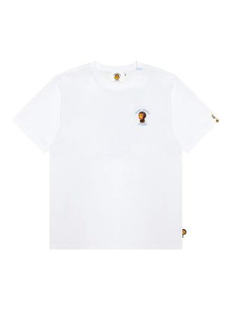 Bapy by A Bathing Ape t-shirt à patch logo - Blanc
