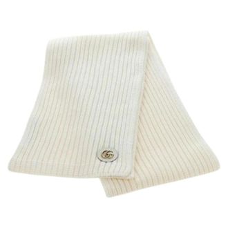 Gucci Pre-owned Vintage Scarf - - Pre-owned - Damen - Wei&szlig; - ONE SIZE