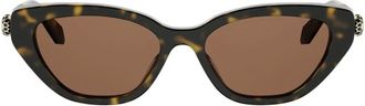 Bulgari Lunettes de soleil Serpenti Forever - Femme - Accessoires - Brun - Taille: 52 MM