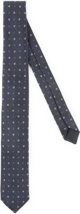 Au Printemps Paris Cravate imprim&eacute;e en soie