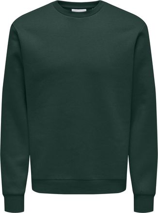 Only & Sons Herren Onsceres Crew Neck Noos, Pine Grove, M