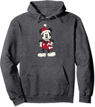 Disney Mickey And Friends Weihnachten Mickey Santa Portrait Pullover Hoodie