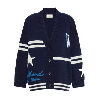 Max Mara Gilet Belgio - Femme - Pulls - Bleu - Taille: 36 FR