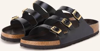 Birkenstock Pantoletten Florida schwarz