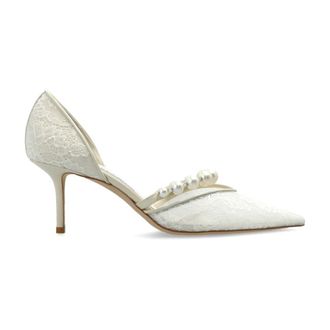Jimmy Choo London Aurelie 65 Pumps - - Shoes - Damen - Wei&szlig; - 39 EU