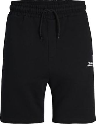 Jack & Jones Jpstgordon Beau Sweat Short LNG, Noir, M Hommes