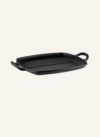 LE CREUSET Grillplatte Signature schwarz