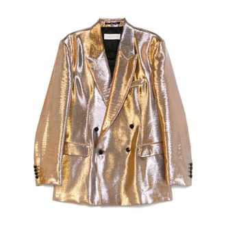 Dries Van Noten Homme, Vestes, Jaune, Taille: M Blazers