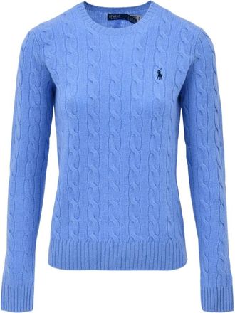 Polo Ralph Lauren Femme, Pulls, Bleu, Taille: 40 FR Julianna Pullover