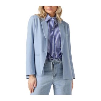 Moves Eleganter Blauer Blazer f&uuml;r Frauen - - Jackets - Damen - Blau - M