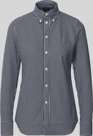 Polo Ralph Lauren Slim Fit Hemdbluse aus reiner Baumwolle