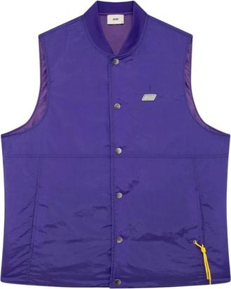 Autry Femme, Vestes, Violet, Taille: 42 FR Nylon Vest