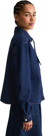 Marc O'Polo Denim Langarmbluse made with Orange Fiber