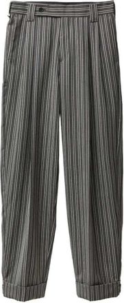 Versace Pantalon pliss&eacute; ray&eacute;
