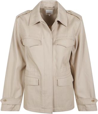 A.P.C. A.p.c., Femme, Vestes, Beige, Taille: 38 FR Veste Safari Ajust&eacute;e