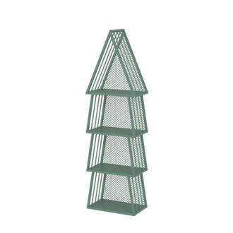 Generic Baumf&ouml;rmiges B&uuml;cherregal, Freistehendes B&uuml;cherregal, B&uuml;cherregal, Geeignet for Wohnzimmer, Schlafzimmer Und Heimb&uuml;ro(Color 1,4-Tier)