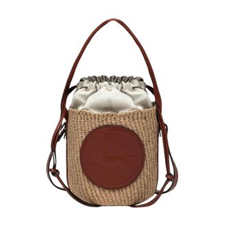 Chlo&eacute; Woody Small Bucket Bag - - Bags - Damen - Beige - ONE SIZE