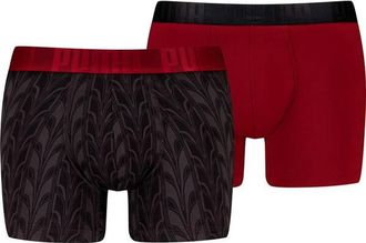 Puma Herren Unterhose TERRACE PRINT BOXER 2P
