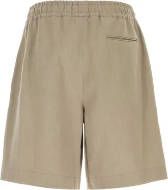 Giorgio Armani Elastico Bermuda Shorts - Beige