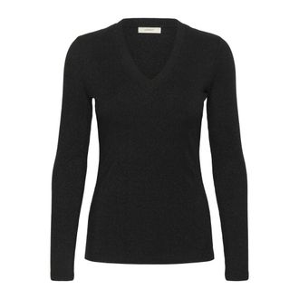 Inwear V-neck Strickware - - Knitwear - Damen - Schwarzk - XL