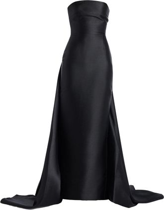 Solace London Schulterfreies Tiffany Kleid - Schwarz