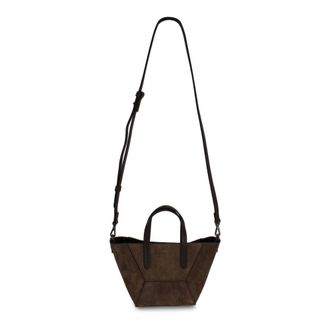 Brunello Cucinelli Femme, Sacs, Brun, Taille: ONE Size Mini Sac Cabas