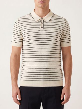 Roberto Collina Polo Homme couleur Beige