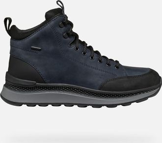 Geox Schuhe Spherica Actif X2 Abx Herr Marineblau/schwarz