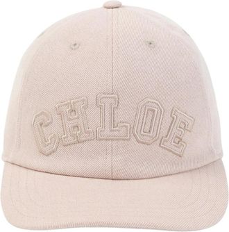 Chlo&eacute; Signature Cap - - Accessories - Damen - Rosa - S