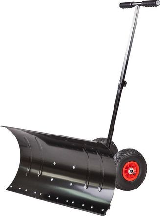 Dema Dema - Schneer&auml;umer Schneeschieber Schneeschild mit R&auml;der DSS740R Schild LxH 74x41,5 cm