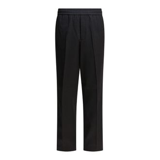 Golden Goose Schwarze Wolljogginghose Aw25 - - Trousers - Herren - Schwarzk - 2XL